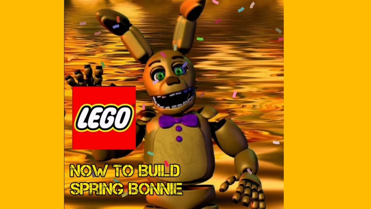 Lego how build Spring bonnie #Fnaf#lego #moc #Howtobuild #fnaf3 # ...