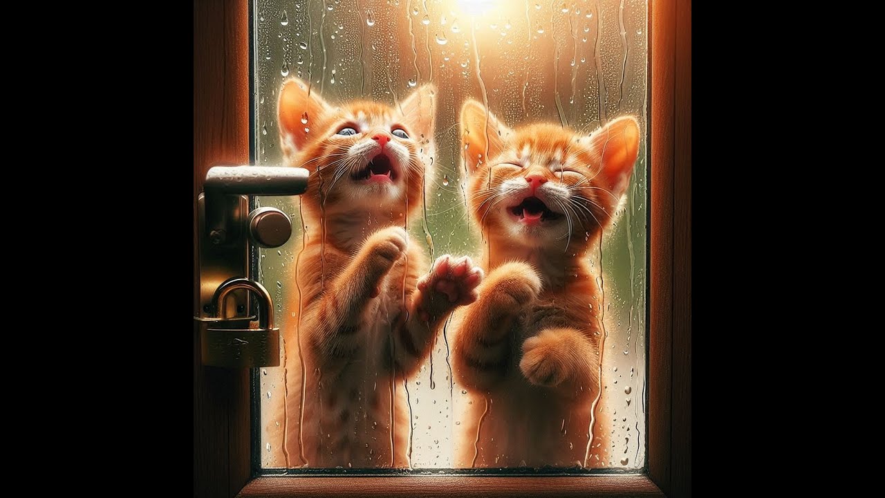 💔 Lost & Crying! Two Sad Kittens in the Rain… Can They Find Their Way ...