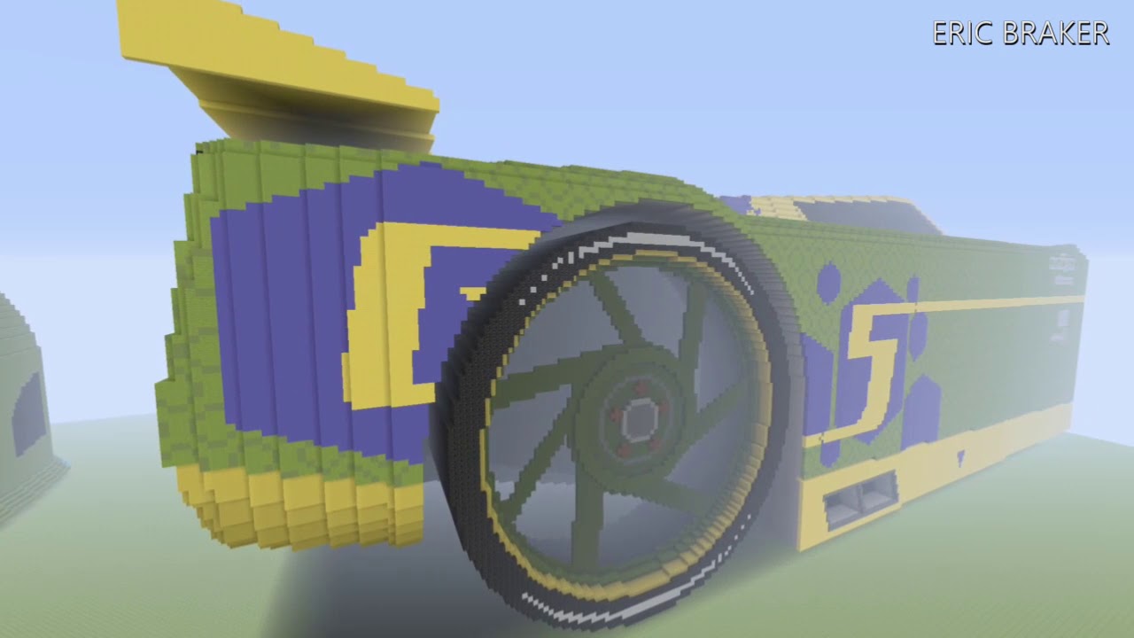 Minecraft Disney Pixar Cars Mega Build - Eric Braker (Next-Gen SynerG ...