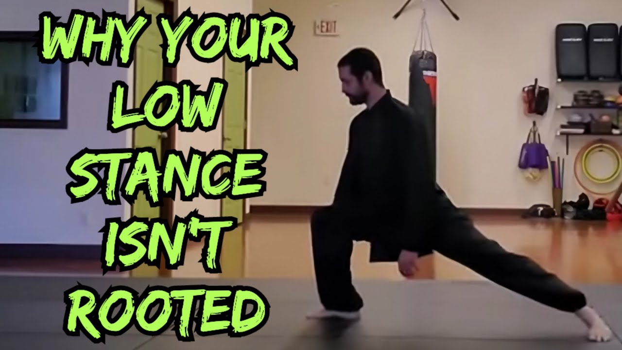 Common Tai Chi Mistakes: Low Stance Equals Sinking - YouTube
