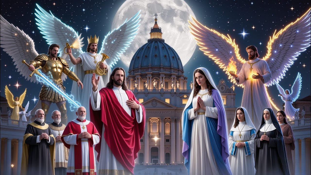 🎵 Canto Spirituale – Sabato Sera: Nella Luce dei Santi #Gesù #Maria # ...