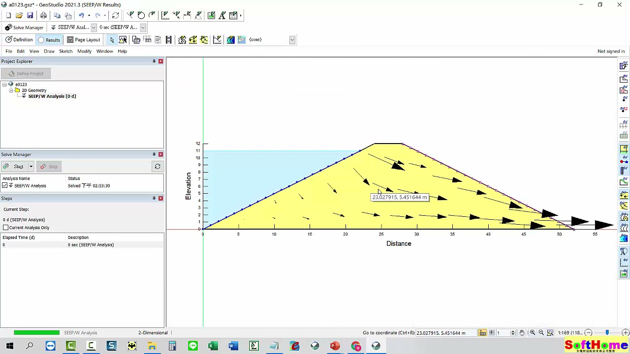 02 SEEP/W 滲流水有限元素分析 GeoStudio 2021 實際操作 簡單模型入門 - YouTube