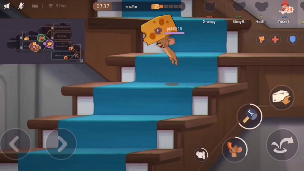 Tom and jerry chess, บอกเลยว่ามัน มากเลย เเมว หลือ หนูจะลอด? - YouTube