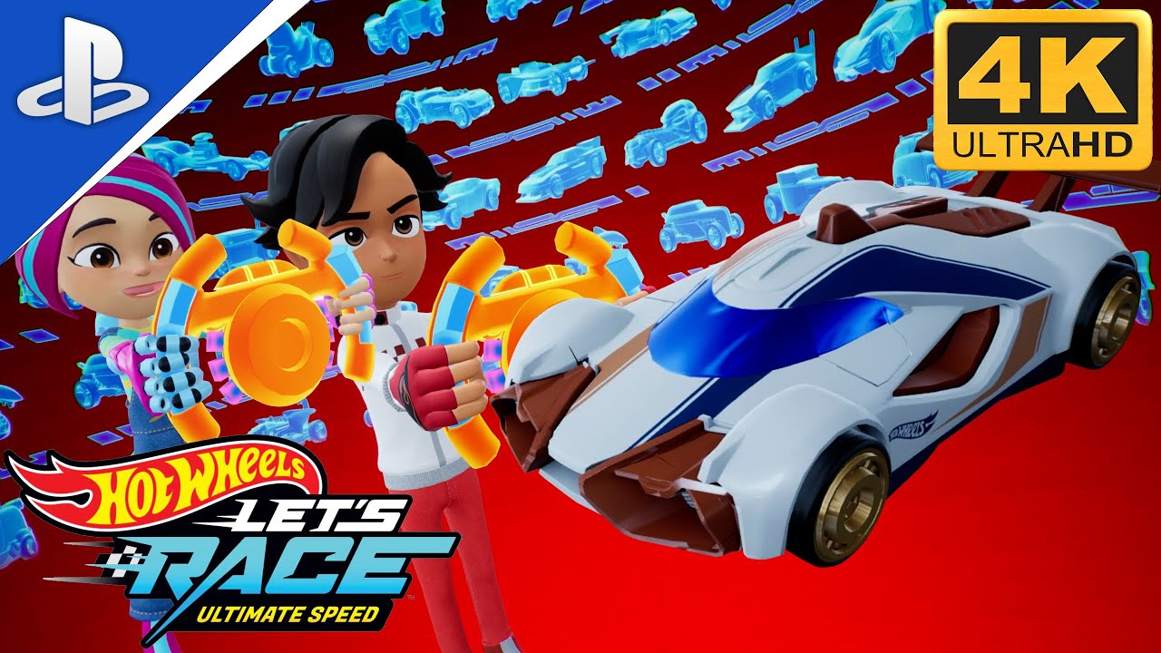 Hot Wheels Let's Race: Ultimate Speed - AXLE, Mach Speeder win new game ...