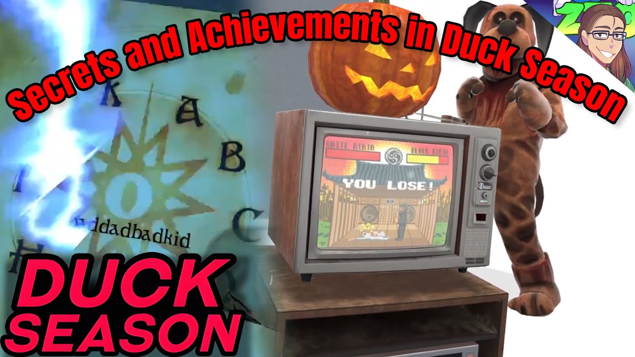 All Secrets and Achievements in Duck Season! - YouTube