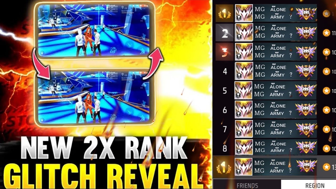 Br Rank Double Device Glitch Reveal Season 44 Free Fire 🤯| How To ...