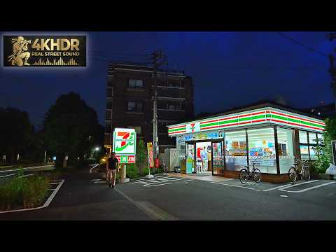 Tokyo'nun Sakin Banliyö Bölgesi, Kırsal Bir Yürüyüşü Taklit Ediyor | Japonya 4K HDR