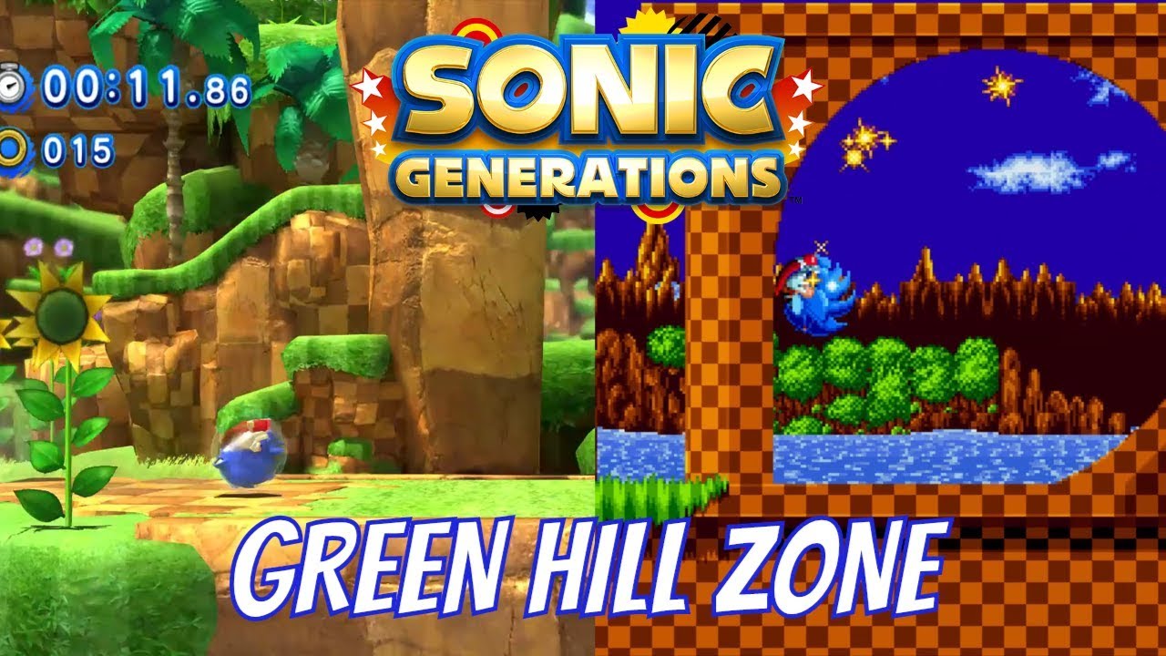 Sonic Mania - Sonic Generations' Green Hill Zone - Mod Showcase - YouTube