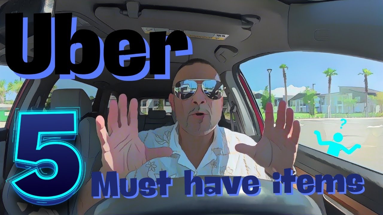 5 Essential Items Every Uber Driver Needs in their Car - YouTube
