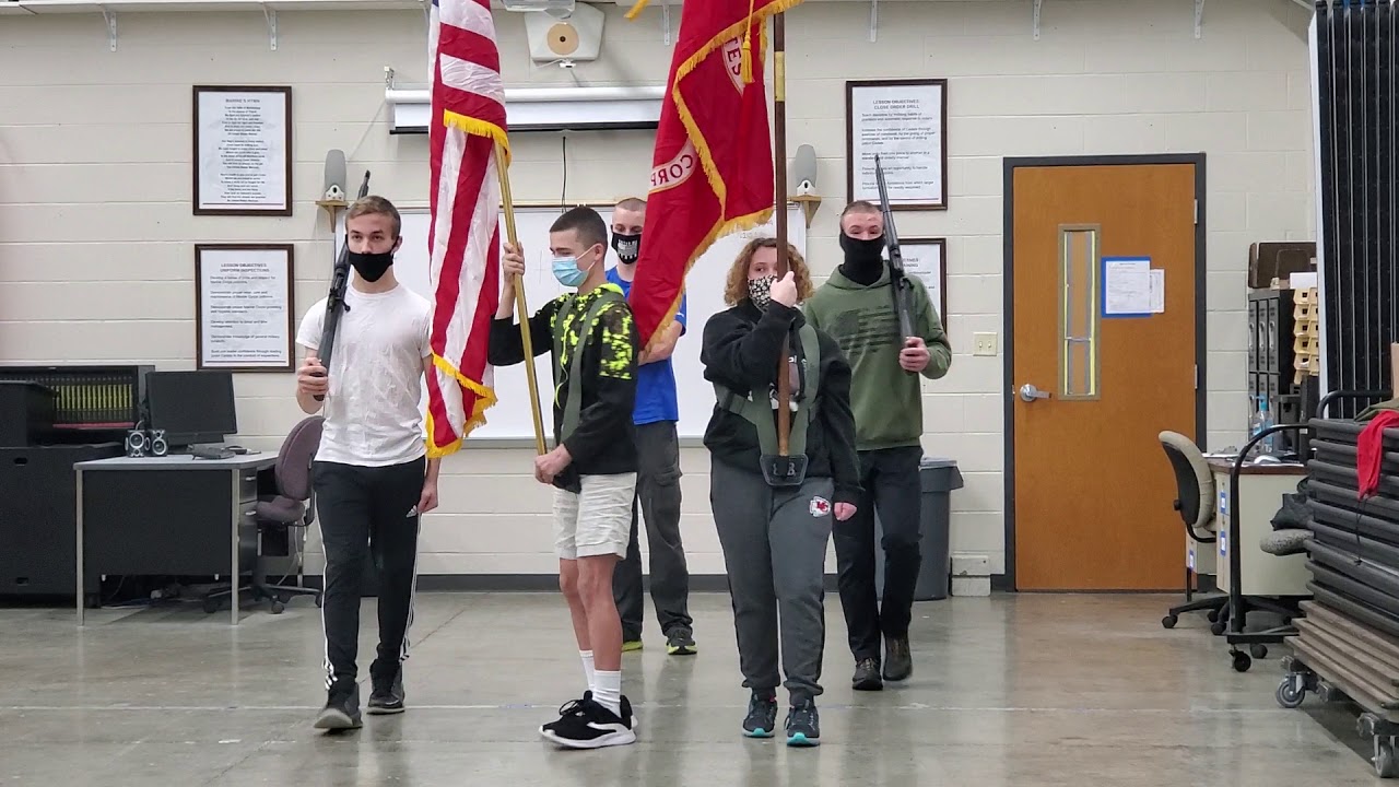 Drill Team (Color Guard) Practice (12/16/20) 1 - YouTube