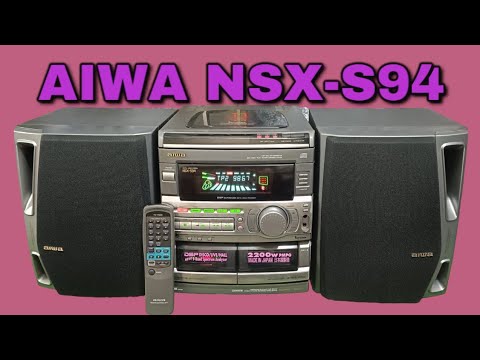 Aiwa NSX-S94 (sold out in haryana)call at 7814782002. - YouTube
