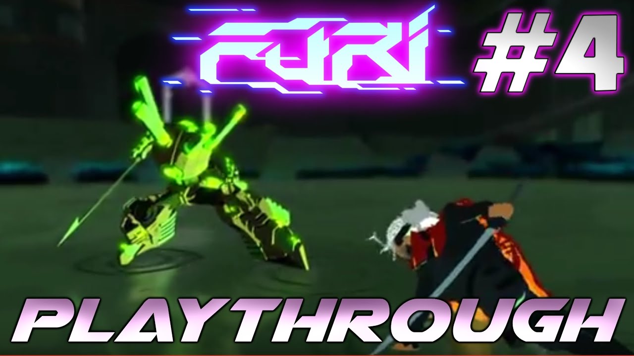 Furi || 4th Boss! || PS4 || Playthrough || Part 4 [HD] - YouTube