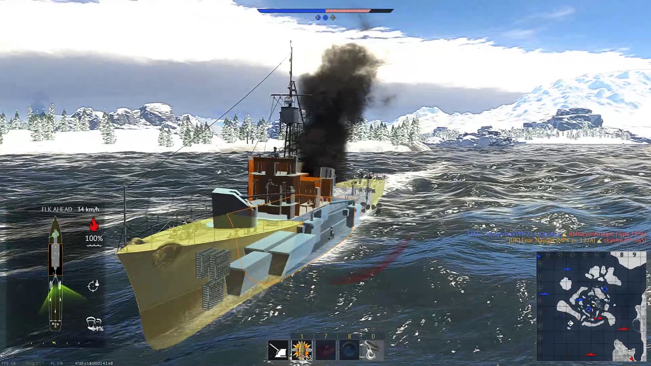 Soviet Navy Sub-chaser ( WarThunder Naval Ships) - YouTube