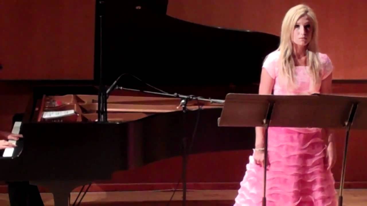 Brooke Bosler's Master's Solo Vocal Recital 3 - YouTube