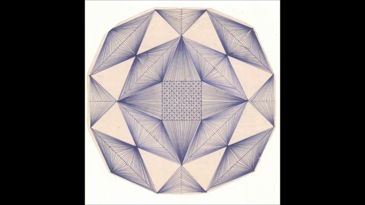 Awesome Math Designs drawn with Ruler and Pen - YouTube