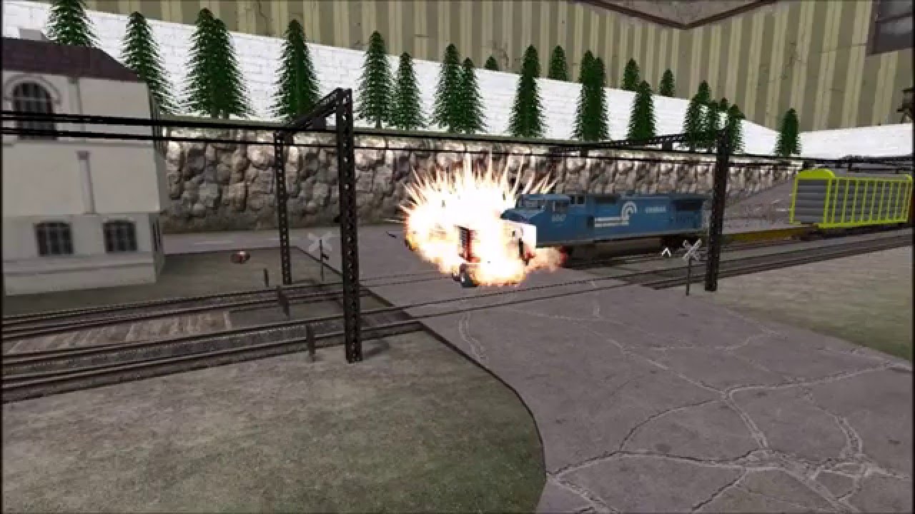 Truck+Explosions+Train | GMOD - YouTube