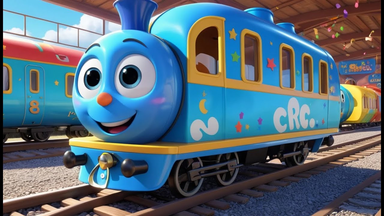 Colors Train Song | Learn Colors with the Magical Train | Fun Kids ...