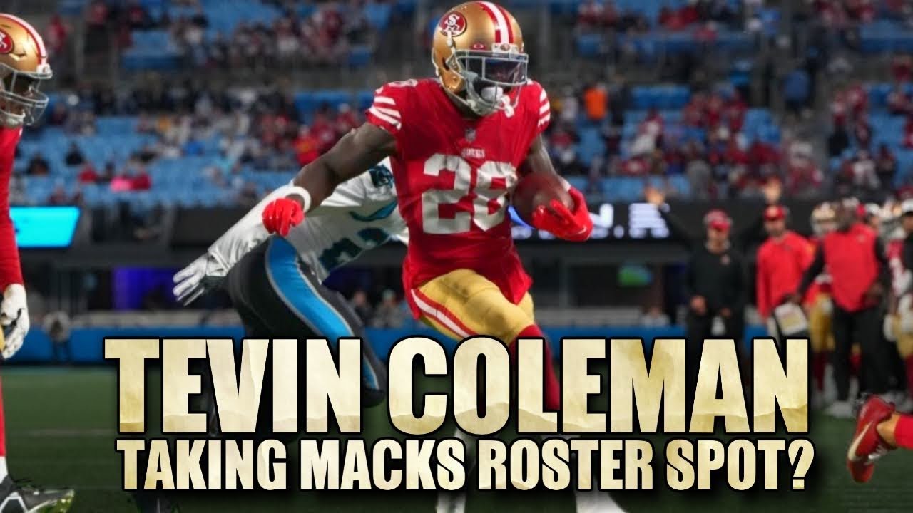 49ers cutting Marlon Mack was all about Tevin Coleman - YouTube