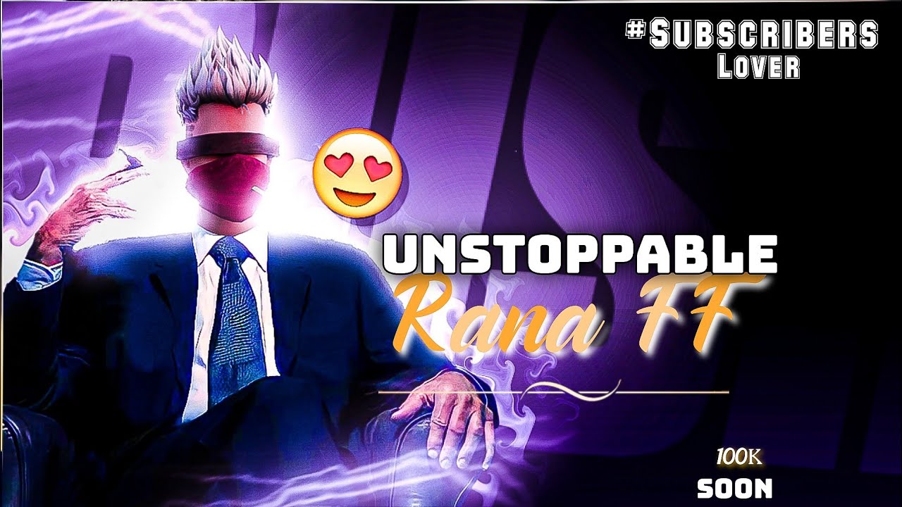 100k Face Revil 😶‍🌫 | Rana FF Is Live | Free Fire Live | Thanks For ...