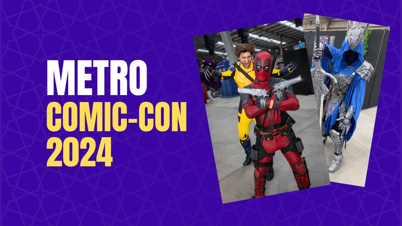 Fun Moments at Metro Comic-Con Melbourne 2024 #comiccon - YouTube