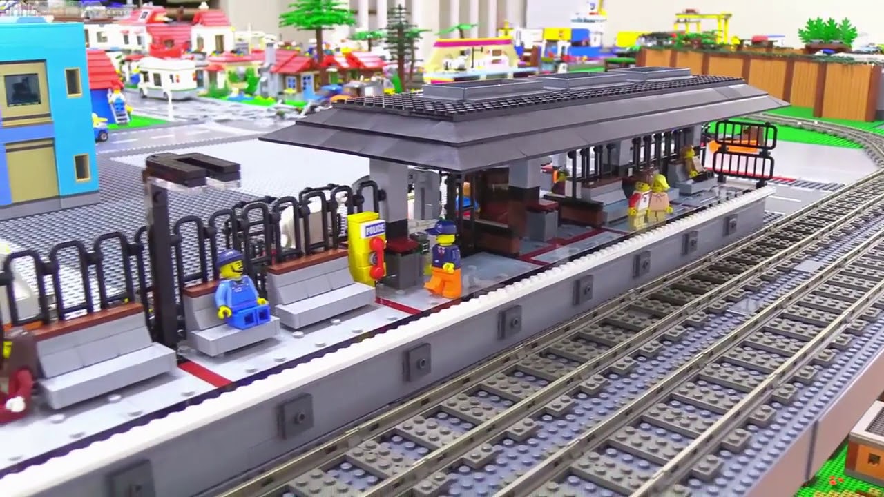 Why These LEGO Train Stations Are Awesome? - YouTube
