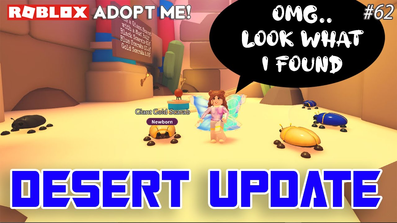 🎮 ADOPT ME! #62 - Desert Update (+GIVEAWAY) - YouTube