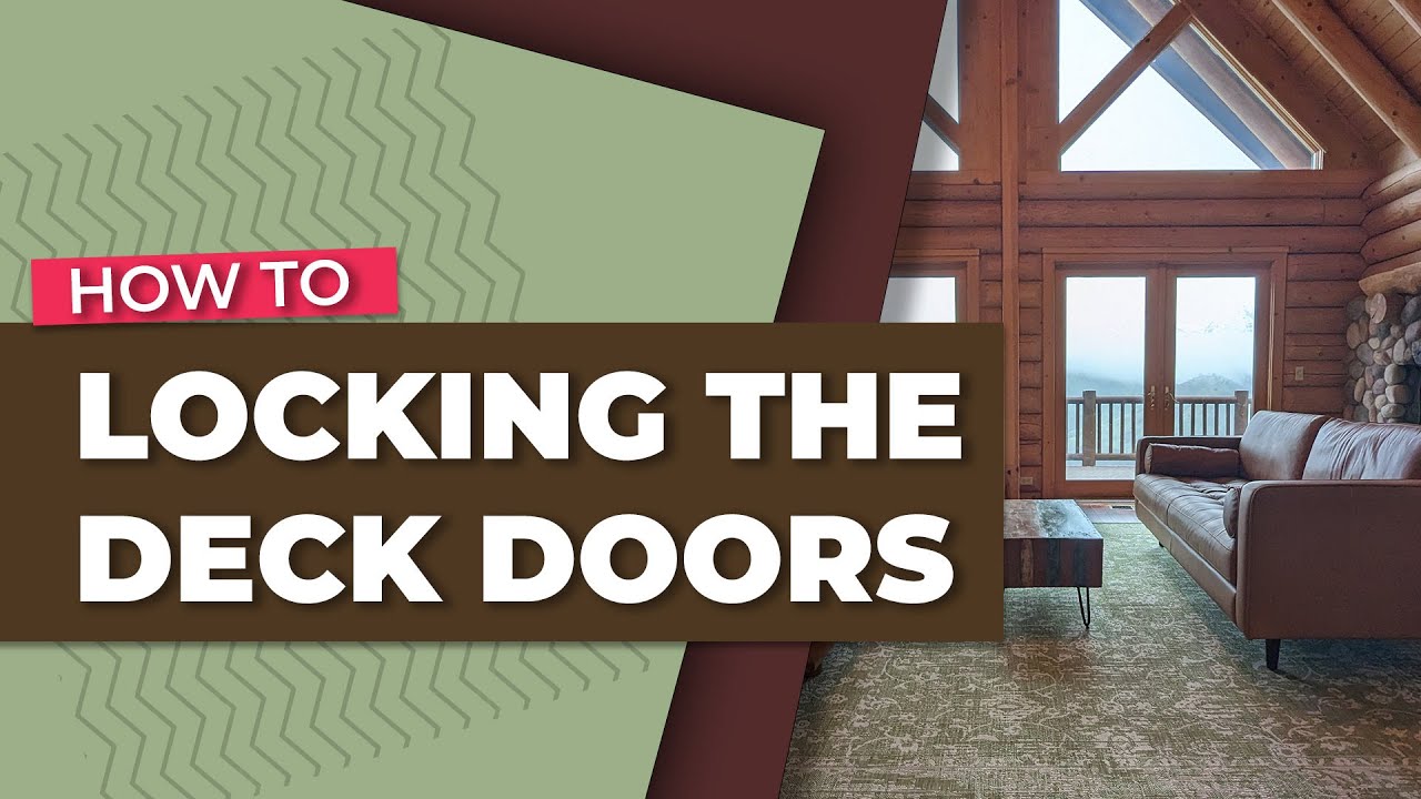 Locking the Deck Doors - YouTube