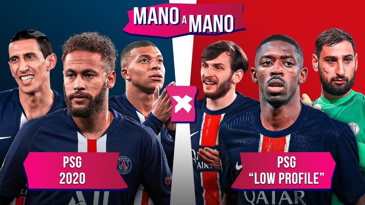 PSG DE 2020 X PSG ATUAL: QUEM É MELHOR? | MANO A MANO - YouTube