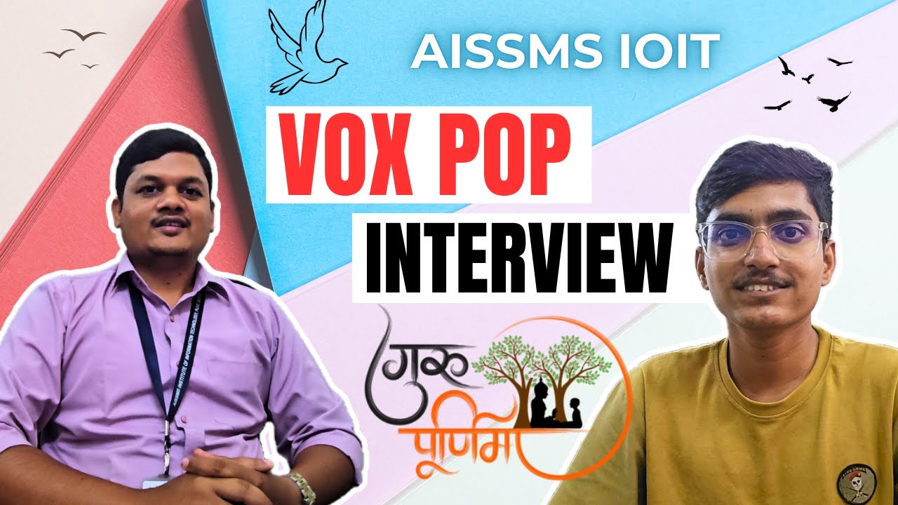 Guru Purnima Special Vox Pop Interview #aissms #aissmsioit - YouTube