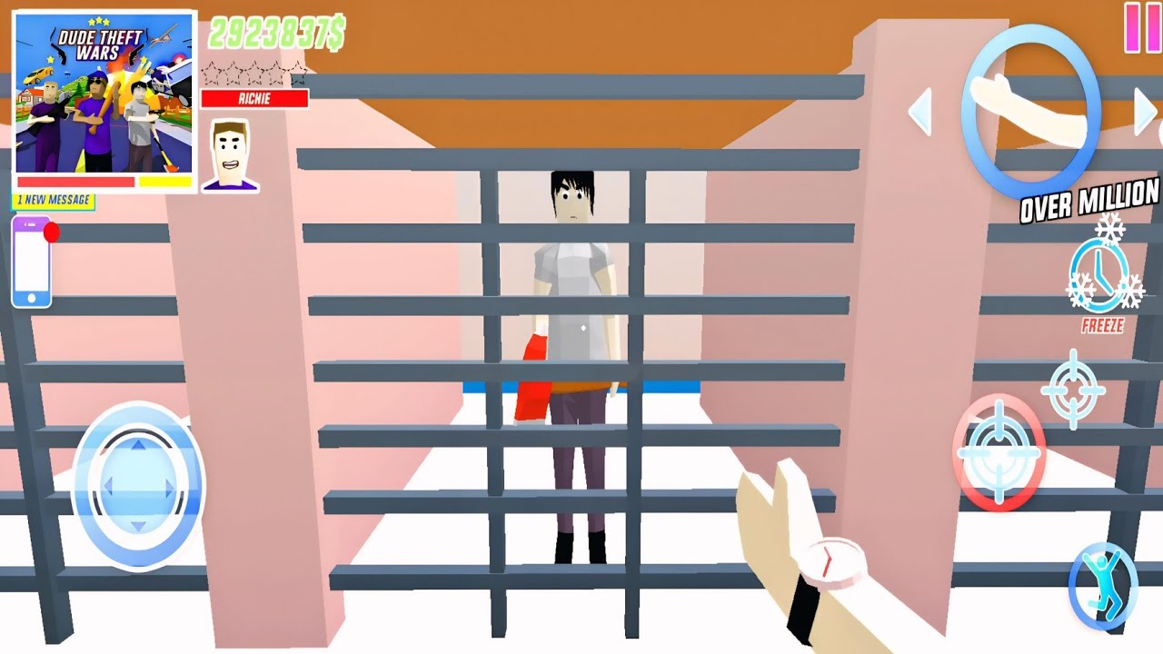 Chad in Prison in Dude Theft Wars New Update (Mod Gameplay) - YouTube