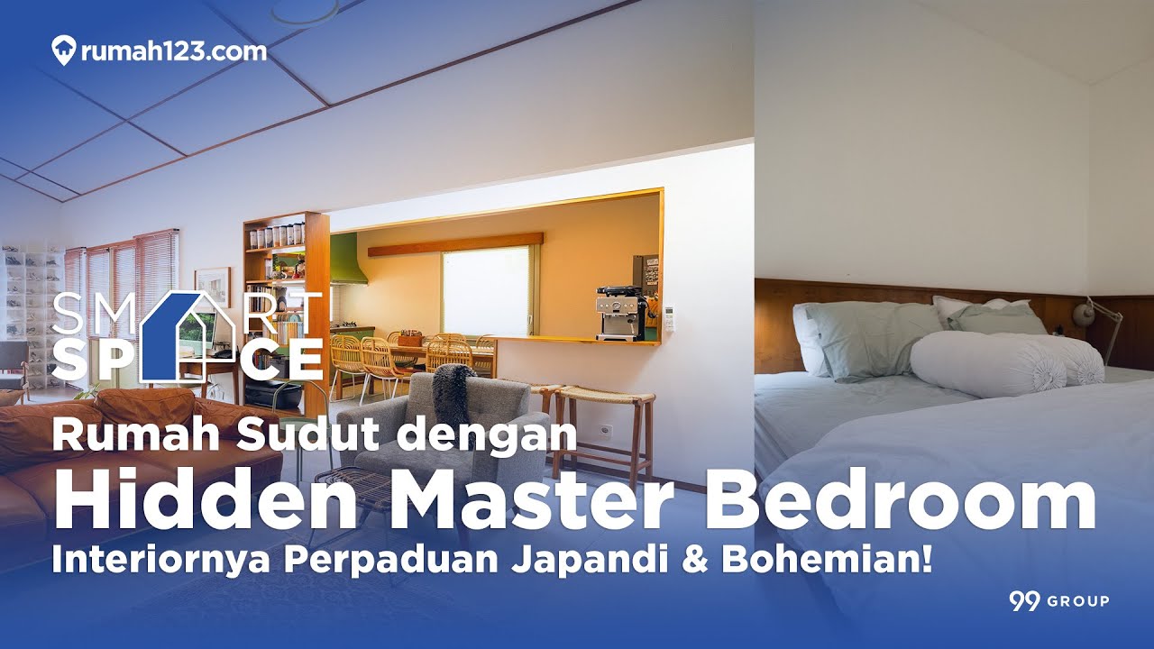 Rumah Sudut dengan Hidden Area yang Tak Terduga #SmartSpace - YouTube