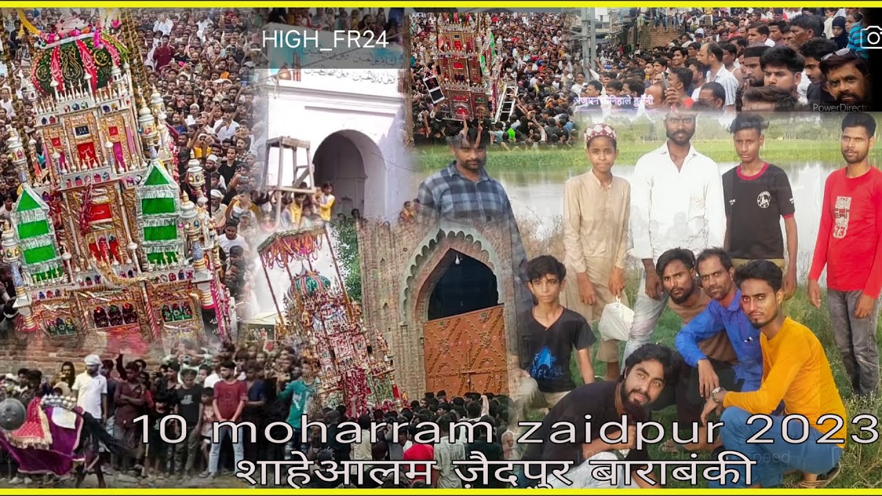 part.2 ..10 moharram zaidpur barabanki 2023 - YouTube