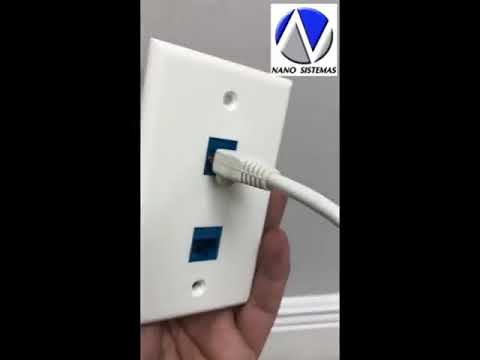 Test de velocidad de conexión en red LAN cableada UTP Cat 5e - YouTube