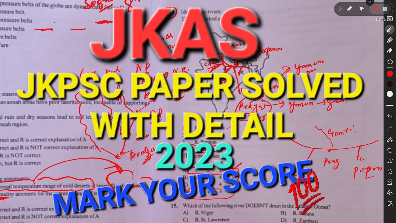 |JKAS PAPER SOLVED 2023 |VIW AND OTHER JKSSB Exams|MOST IMPORTANT - YouTube