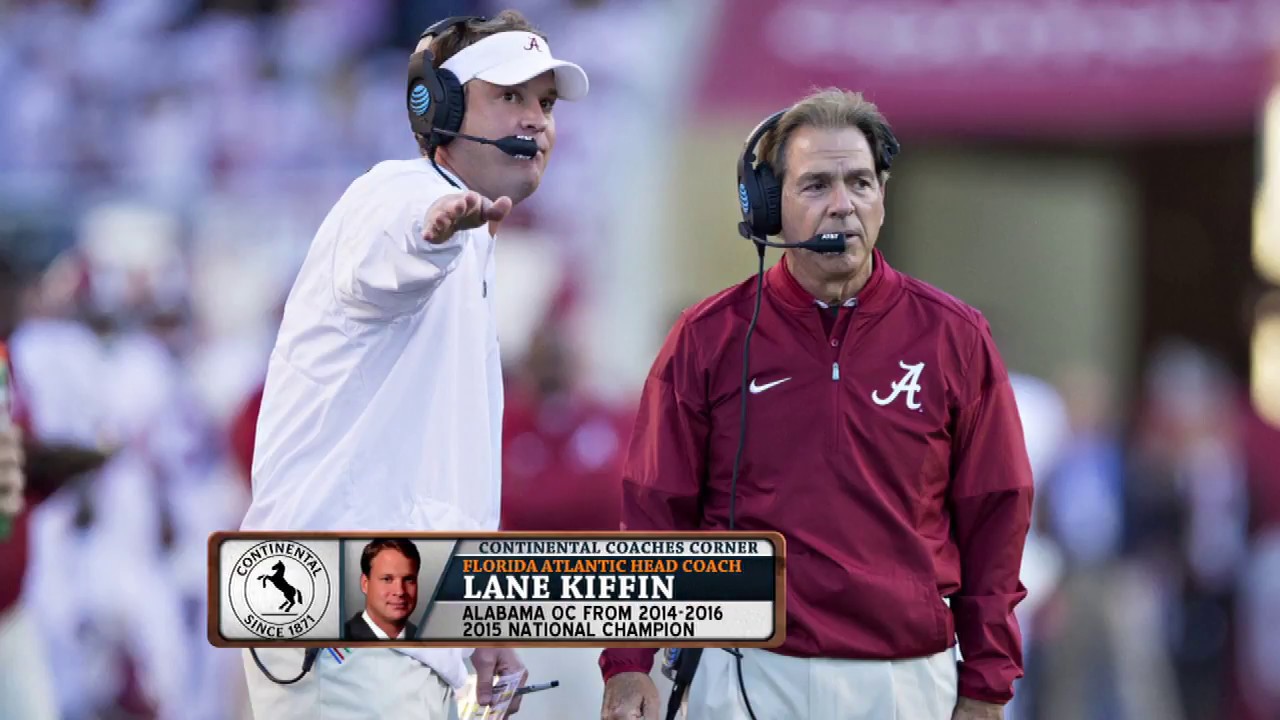 FAU Head Coach Lane Kiffin Does a Spot-On Nick Saban Impression | The ...