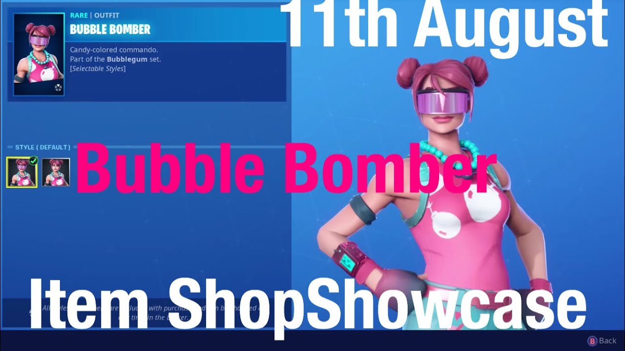 ‪BUBBLE BOMBER, NEW WRAP, PICKAXE and DANCE SHOWCASE ‬ - YouTube