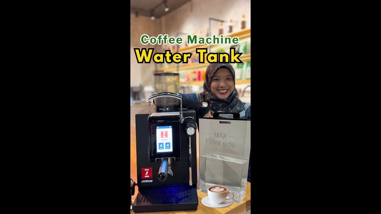 All-in-1 Izensso Coffee Machine with Water Tank | #coffeemachine # ...