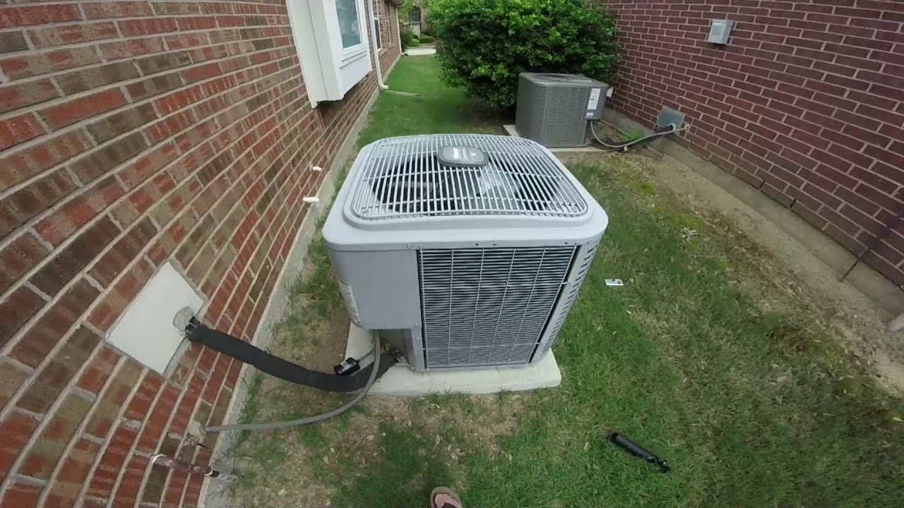 2014 Kenmore 3.5 Ton Central Air Conditioner Startup/Shutdown - YouTube