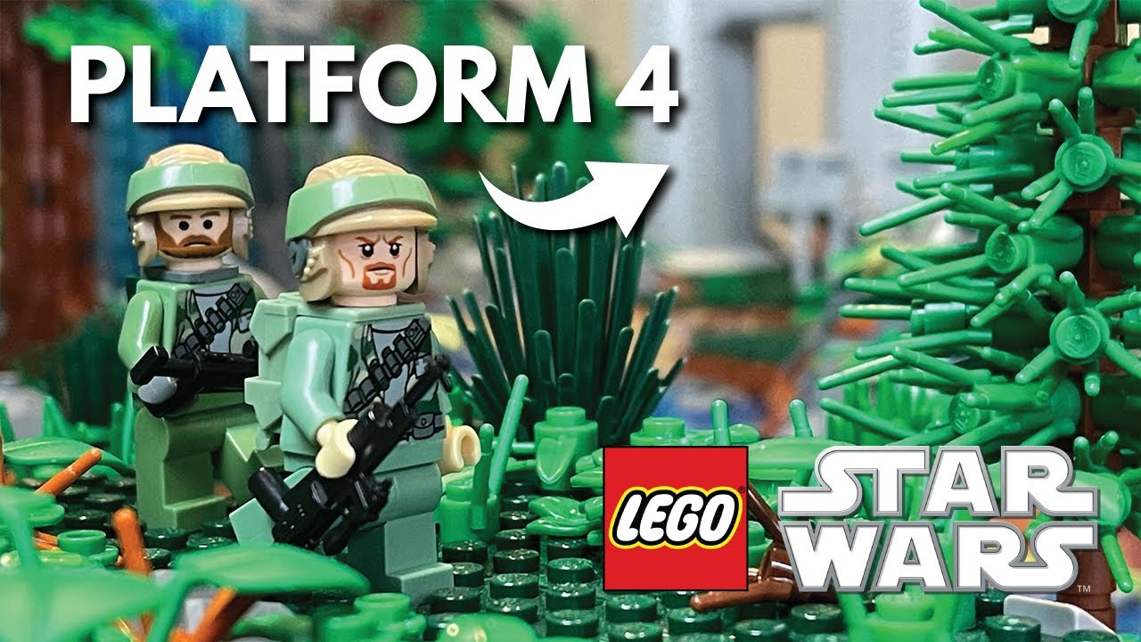 Building Platform 4 from Battlefront 2 - LEGO Star Wars MOC Episode 16 ...