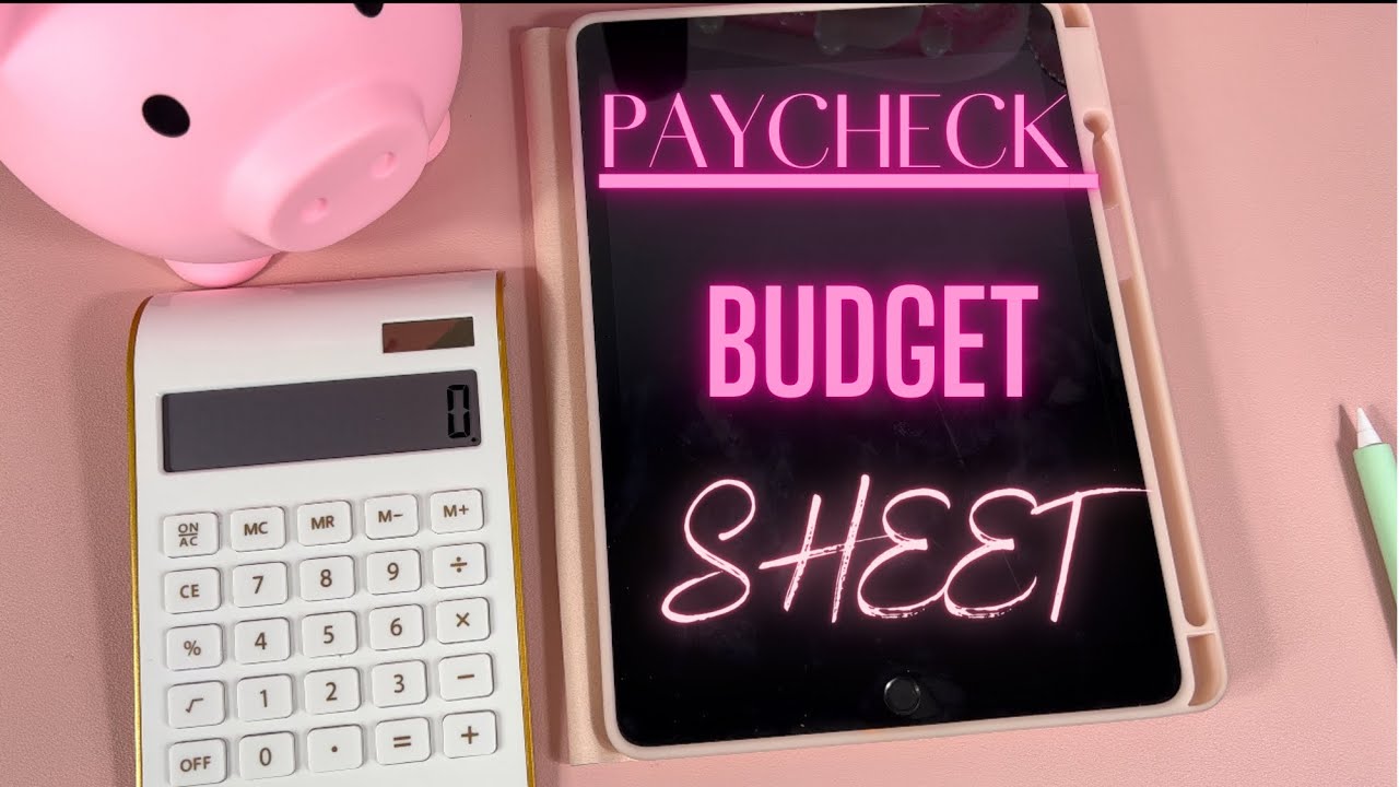 Fill out my paycheck budget sheet📝 #budgeting #paycheckbudget # ...
