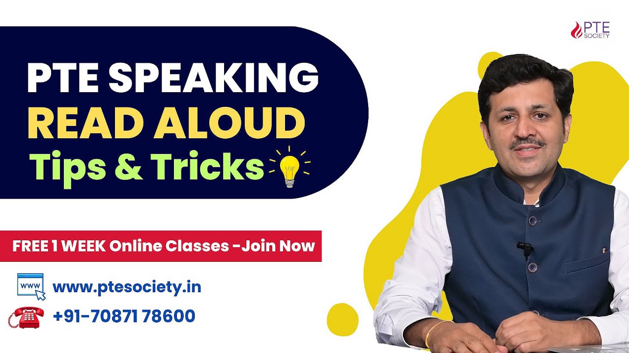 PTE Read Aloud Tips and Tricks | PTE Speaking Tips and Strategies | PTE ...