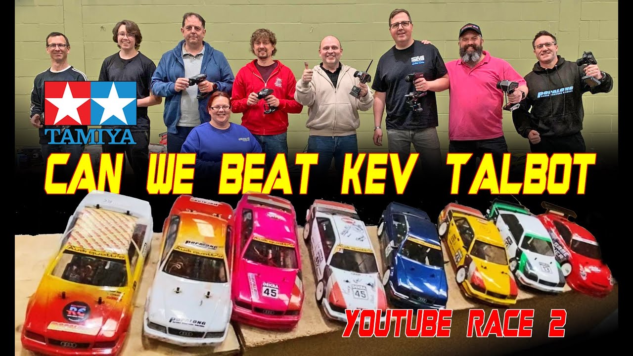 Tamiya TT02 RC car Youtuber race - YouTube