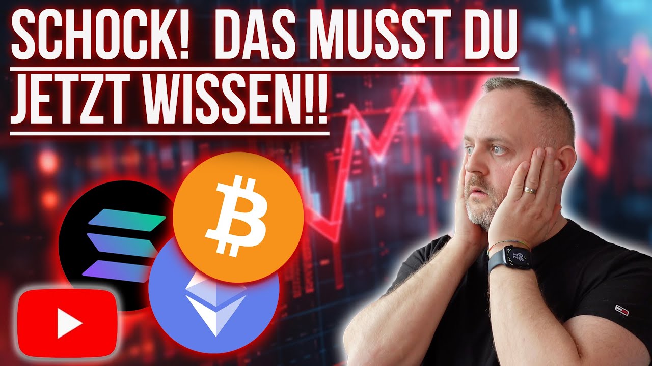 Bitcoin Korrektur wird schmerzhaft! Der Plan von Trump! - YouTube