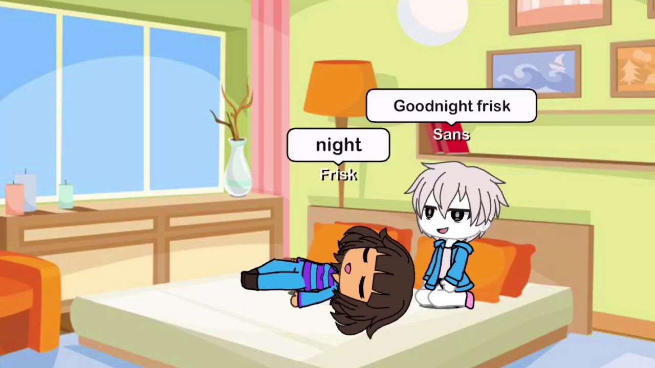Undertale Gacha life sans and frisk rewrite the stars - YouTube