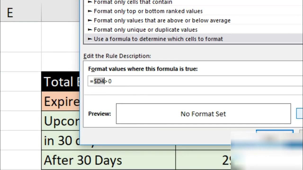 Due Date Tracker in EXCEL #excel #exceltutorial - YouTube