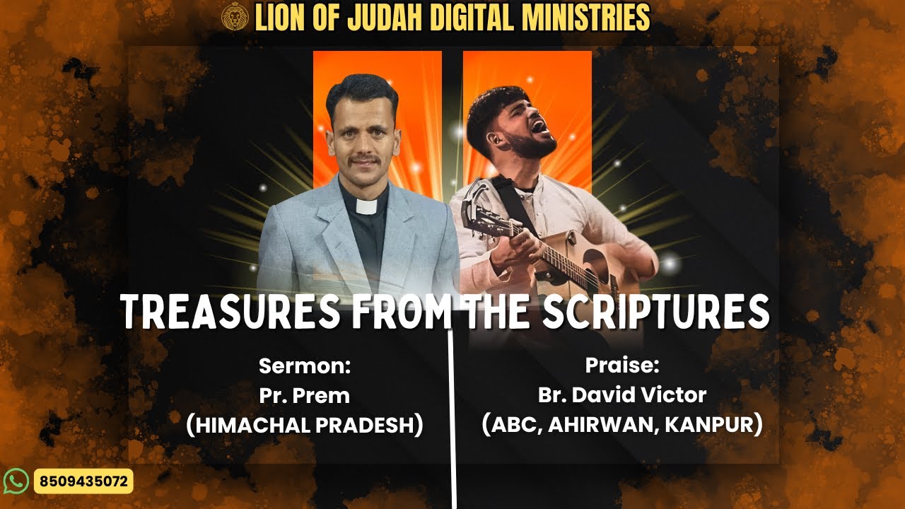 TREASURES FROM THE SCRIPTURES| PS. PREM RAJ| HIMACHAL PRADESH - YouTube