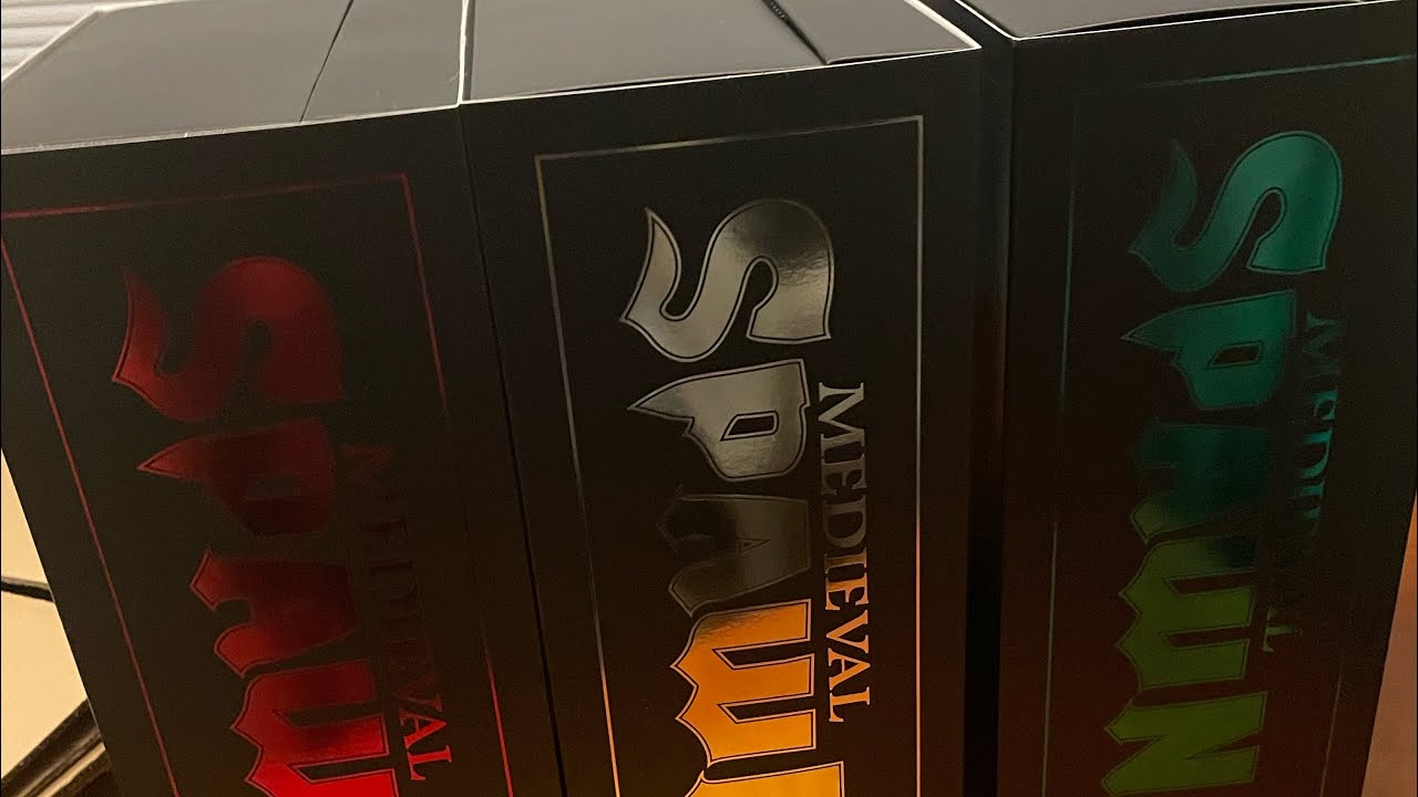 Medieval spawn kickstarter unboxing - YouTube