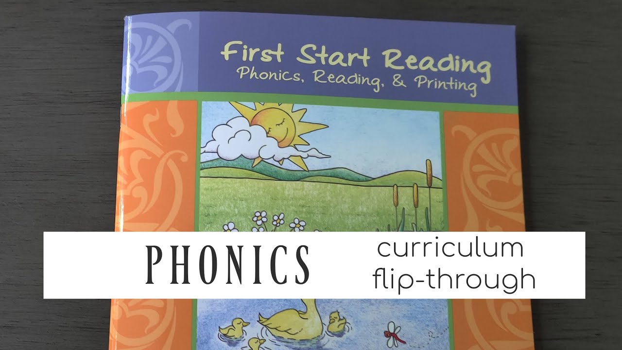 First Start Reading || Reading and Phonics Curriculum - YouTube