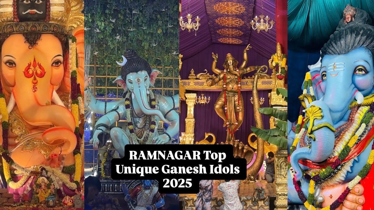 Ramanagar Top Unique Ganesh Idols 2025 with Locations | 2025 First Ganesh Idol Vlog I #viral ...