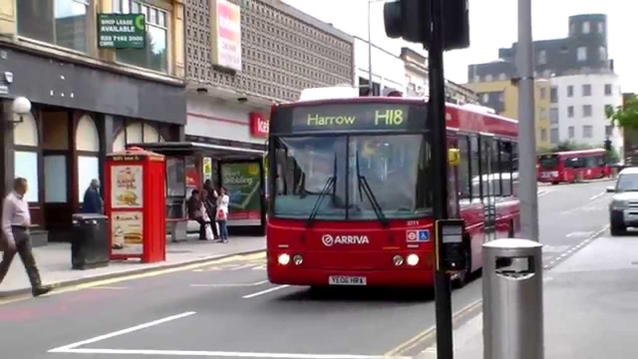 Buses in Harrow 16/08/2014 - YouTube